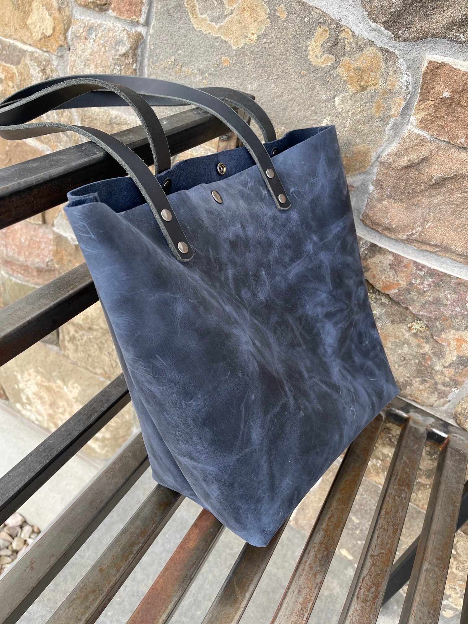 Stephanie Leather Tote – Wasatch Leather